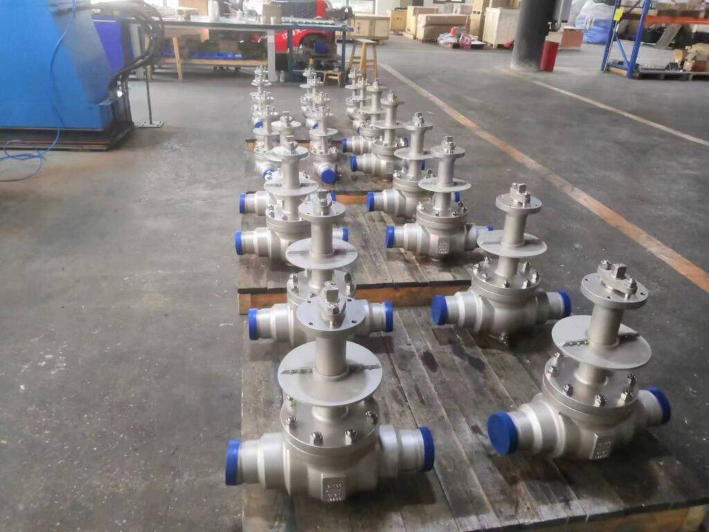 Cryogenic Top Entry Trunnion-mounted Ball Valves - Savvy Valves