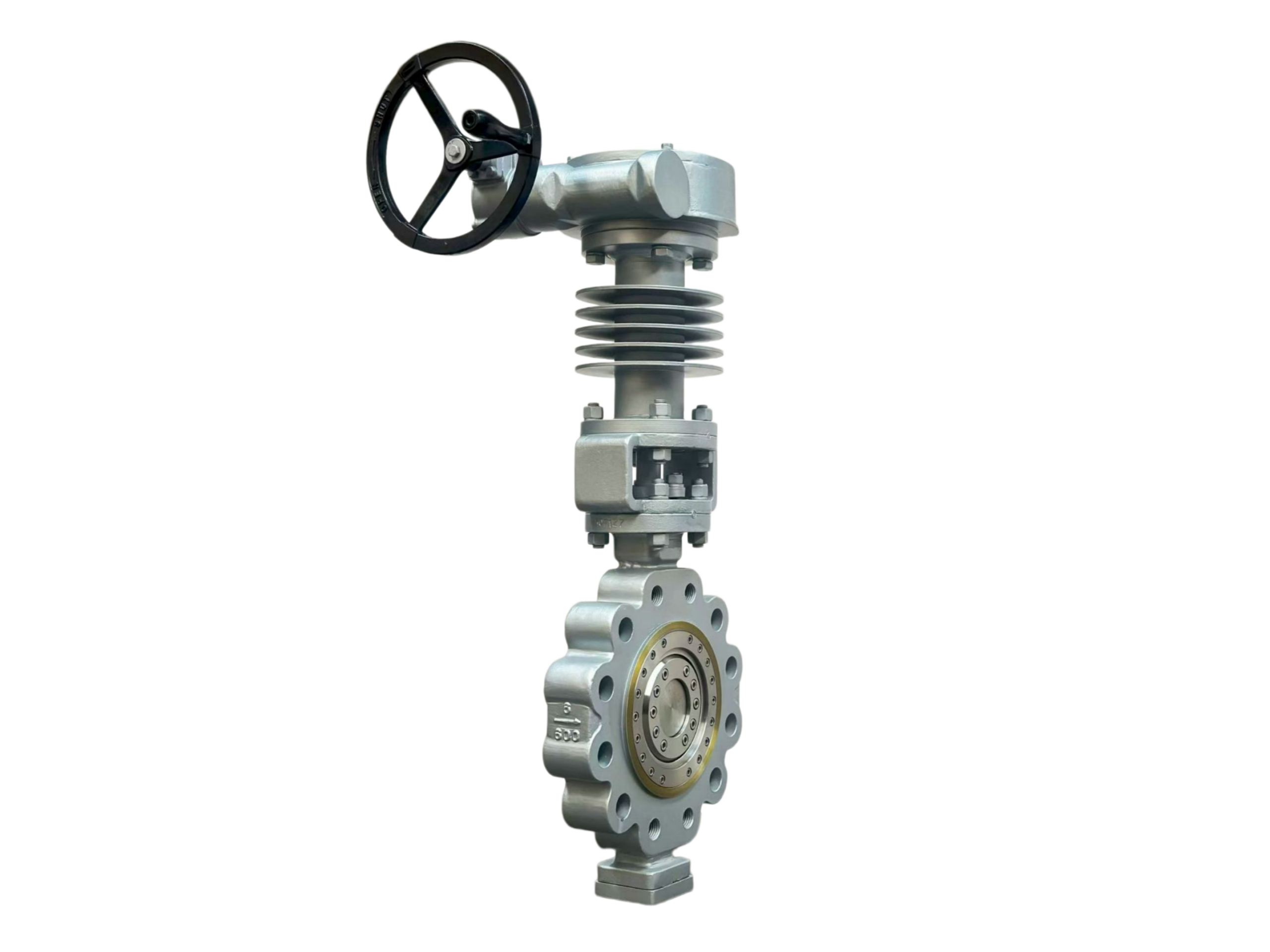 6"-600LB High Temp. Extended Bonnet Triple Offset Butterfly Valve ...